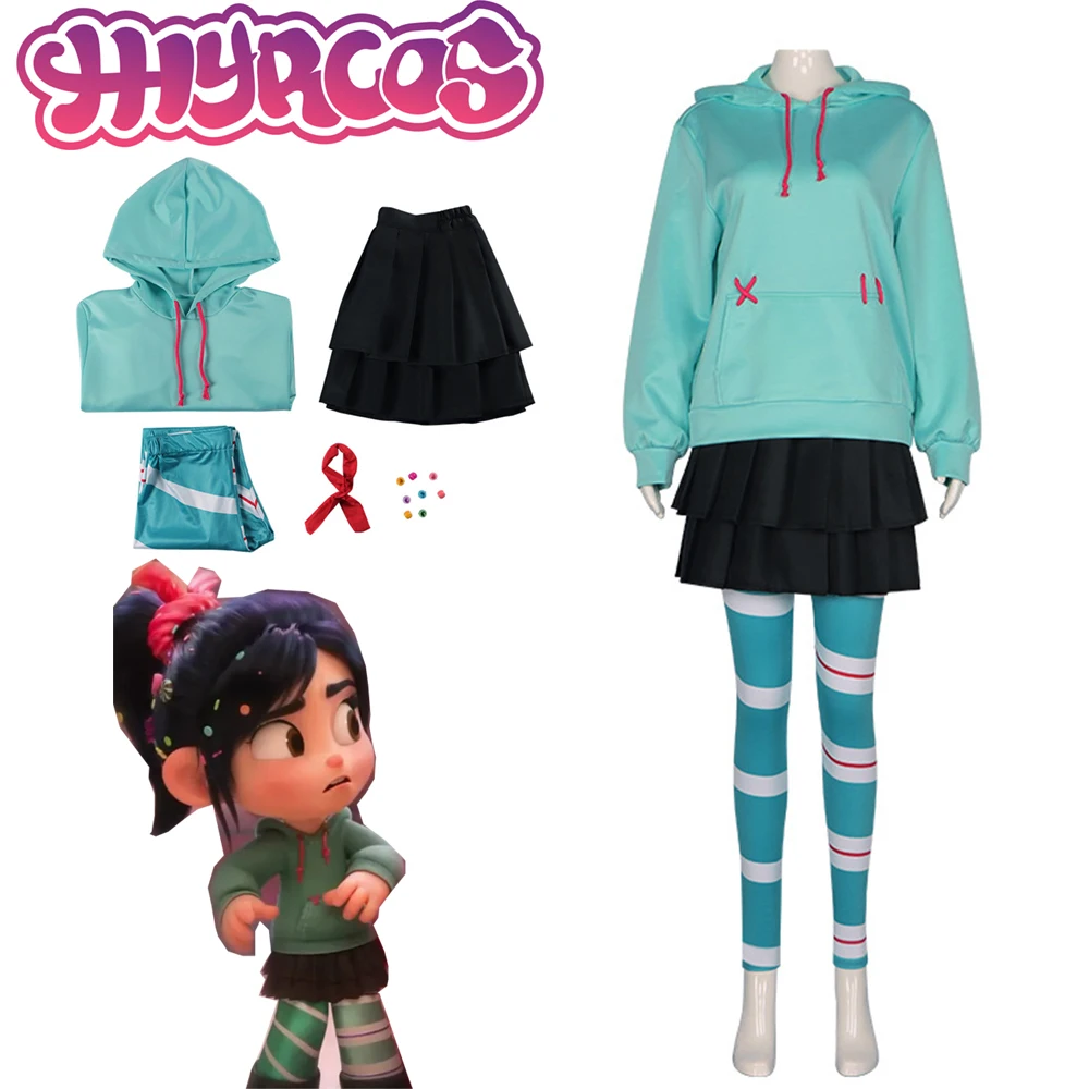 Disfraz De Princesa Vanellope De Ralph El Demoledor Vanellope And