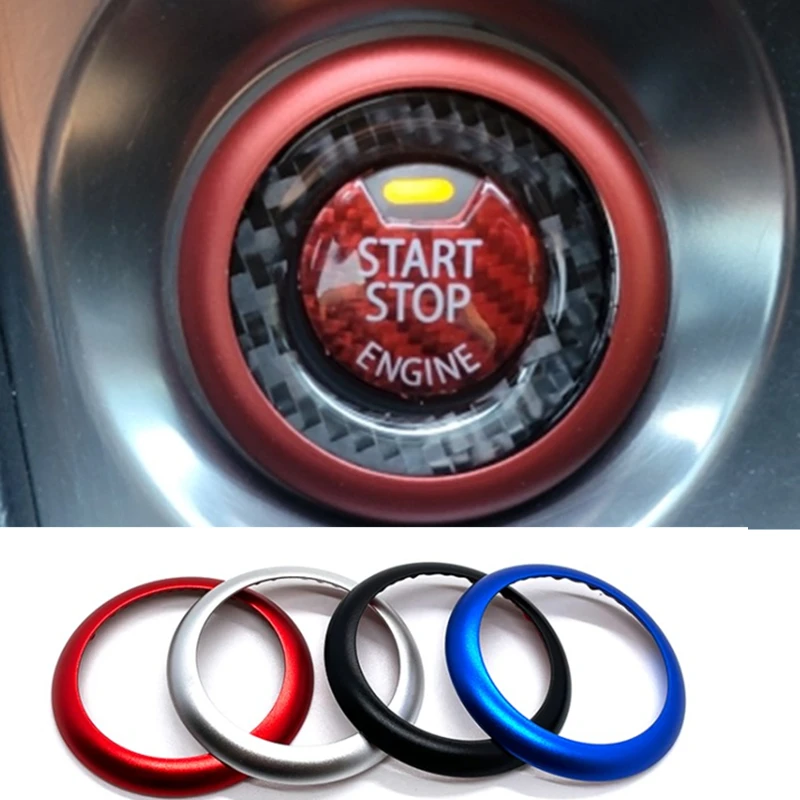 Car Engine Start Stop System Switch Button Ring Ignition For Infiniti ...