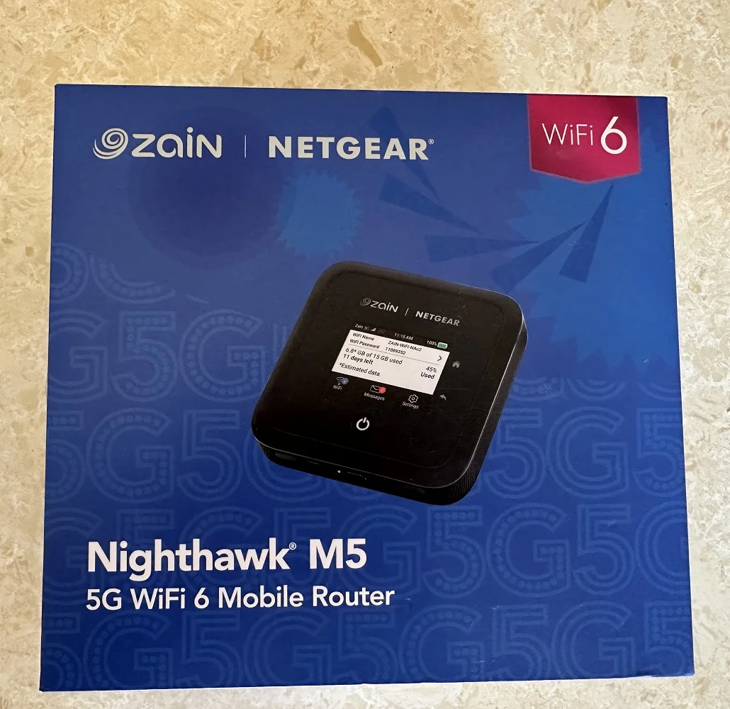Novo Netgear Nighthawk M5 MR5100 5GNR n260.5GNR/LTE(Sub6):1/2/3/4/5/7 ...