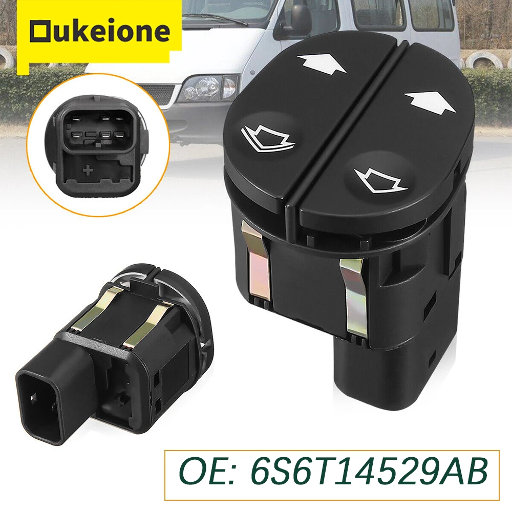 Electric Window Switch Lifter Regulator Control Button For Ford Fiesta ...