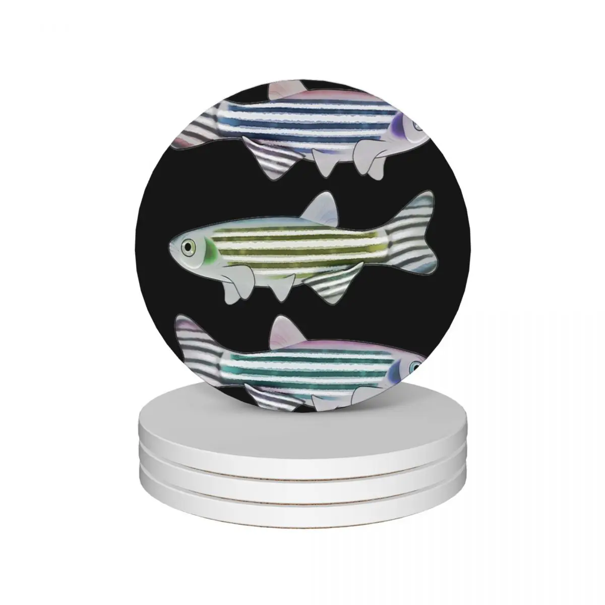 ZEBRAFISH-Pack-Collection-Ceramic-Coasters-Set-of-4-custom-plate ...