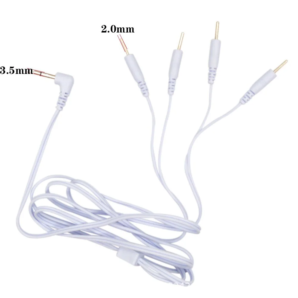 DC Head 3.5mm TENS Unit Replacement Electrode Lead Wires Cables ...