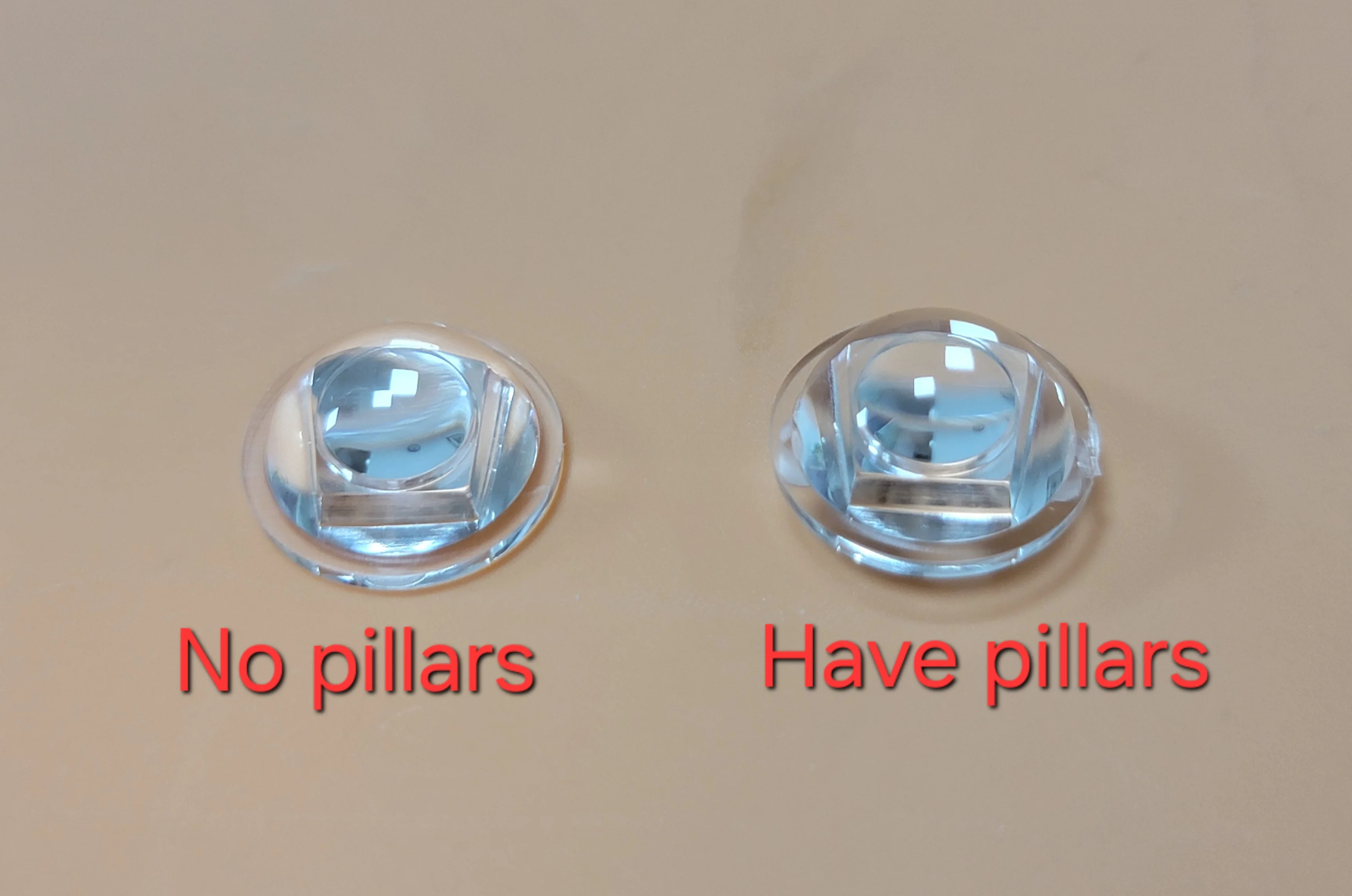 5050-LED-Lens-Diameter-13mm-60-degrees-Concave-Convex-lens-No-pillars ...