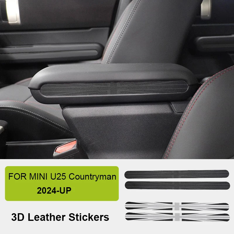 For MINI Countryman U25 2024 2025 3D Leather Central Control Armrest ...