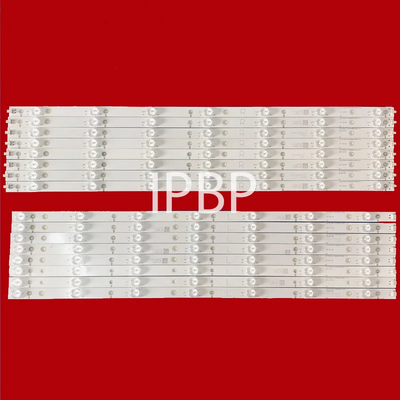 16 Pçs/lote tira CONDUZIDA para TV PHILIPS 65PUF6652/T3 65PUF6656/T3 ...