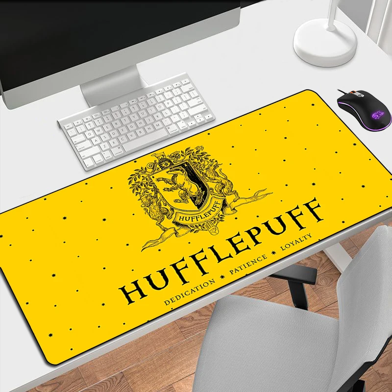 Desk Protector Magic Large Mouse Pad Gamer Keyboard H Hufflepuff Xxl ...