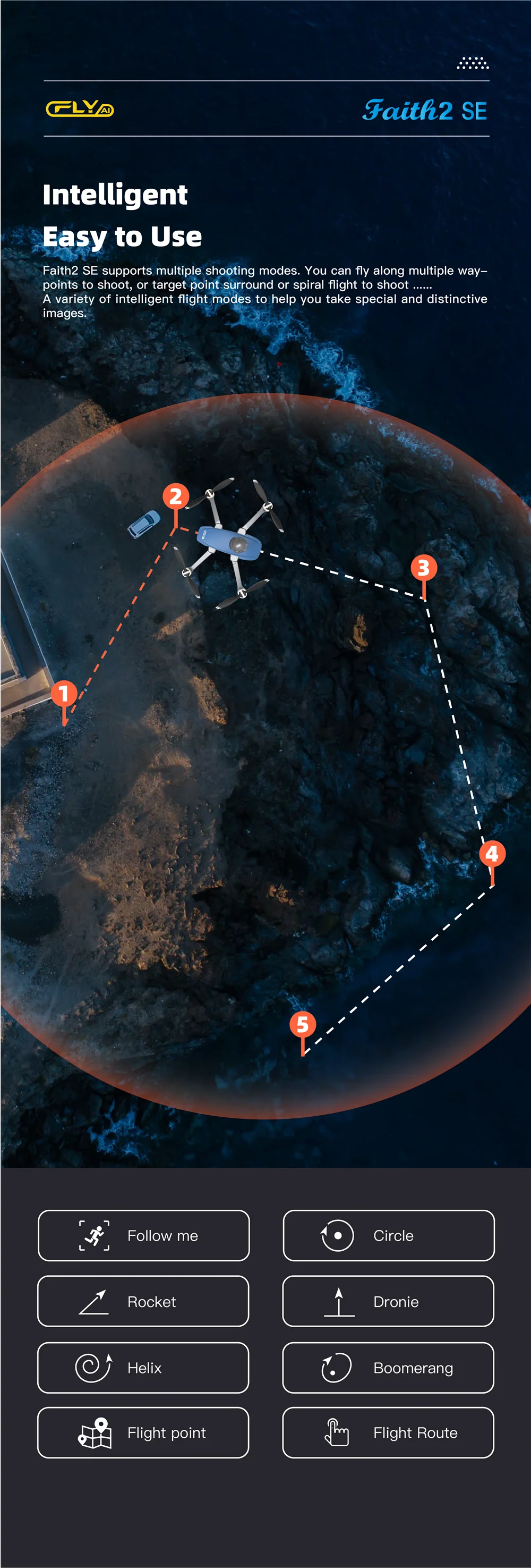 CFLY Faith2 SE Drone - 4K 3-Axis Gimbal FPV 5G Wifi GPS – RCDrone