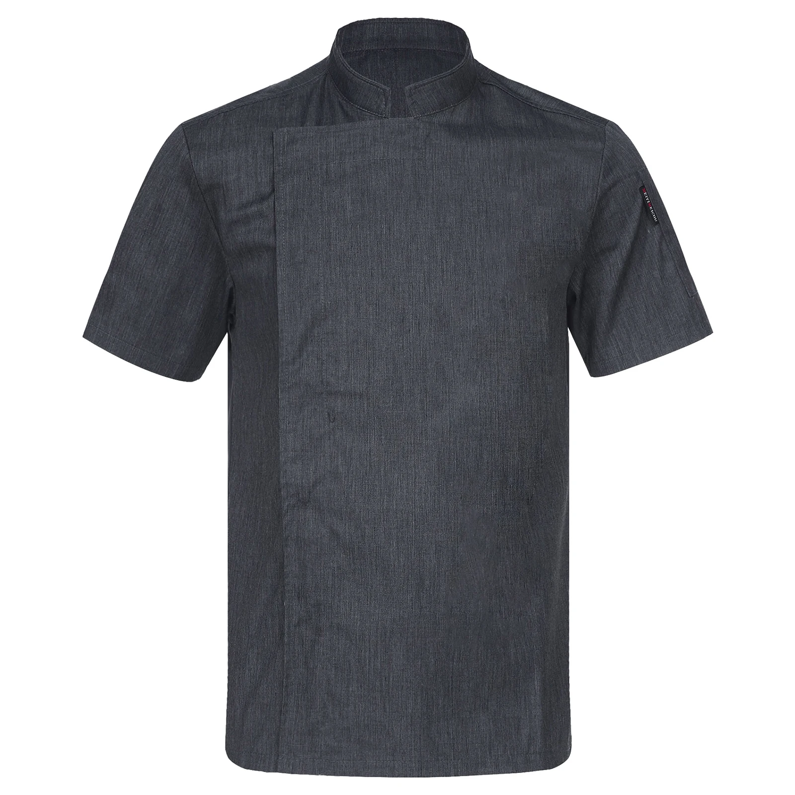 Unisex-Men-Women-Breathable-Chef-Jacket-Cooking-Coats-Short-Sleeve ...