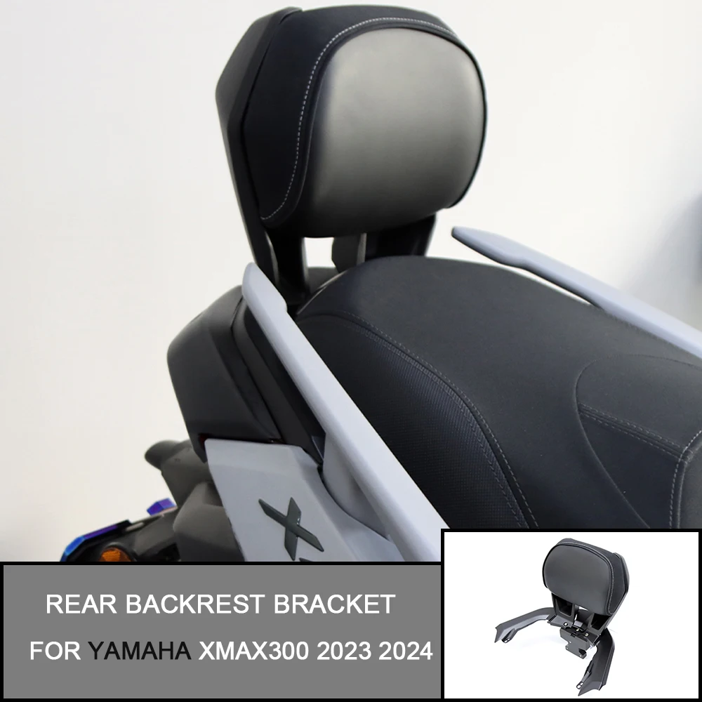 For-Yamaha-XMAX300-XMAX-300-2023-2024-Rear-Backrest-Bracket-Back-Rest ...