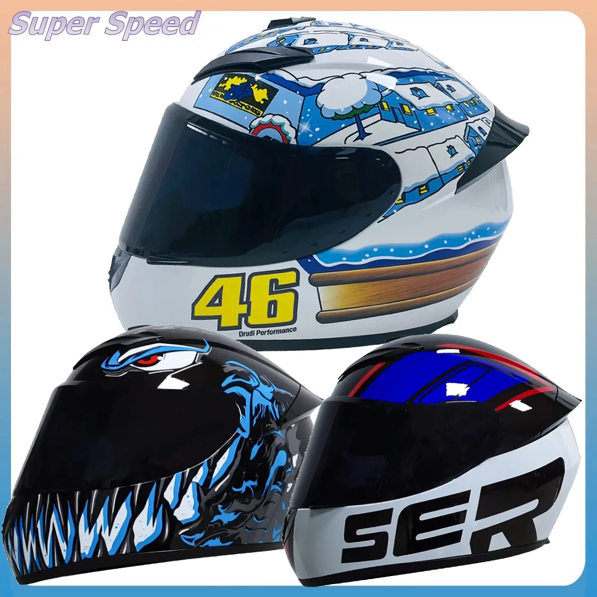 Motorcycle-Helmet-QIKE-Full-Face-Helmets-Motorcycle-Big-Tail-Racing-Off ...