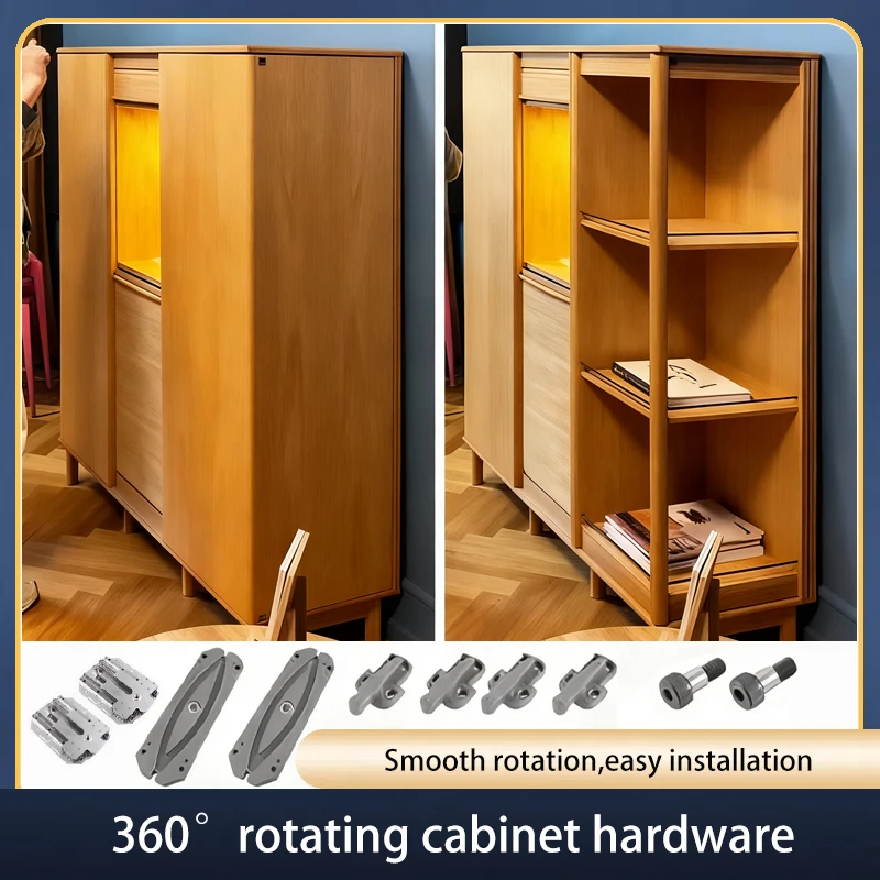 SSOUIM 360 Degree Multi Functional Rotating Corner Cabinet Hardware ...