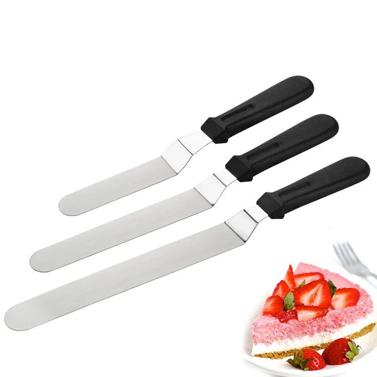 Icing-Spatula-Professional-Cake-Angled-Offset-Spatula-with-8-Stainless ...