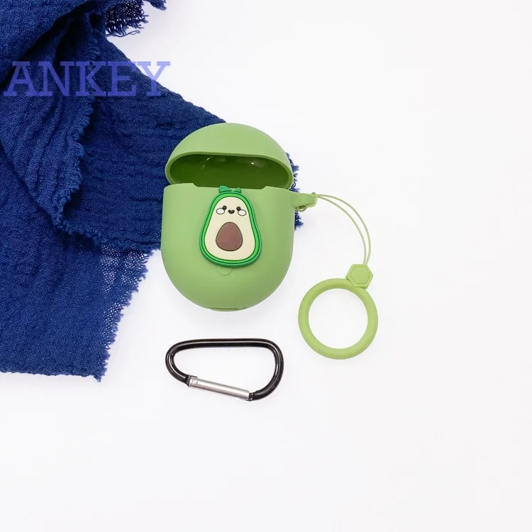 for Google Pixel Buds 2a Case Cute Fruit Silicone Cover Shockproof ...