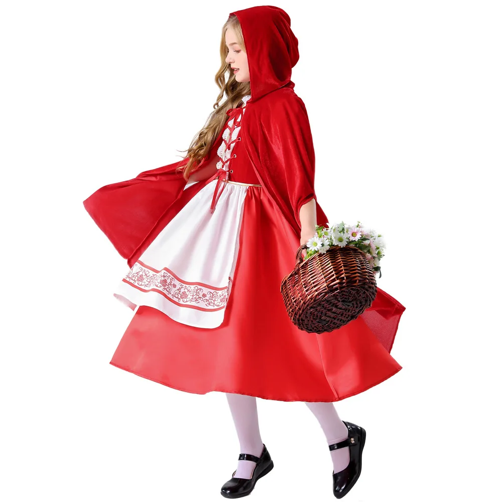 Little-Red-Riding-Hood-Costume-For-Girls-Children-Kids-Halloween ...
