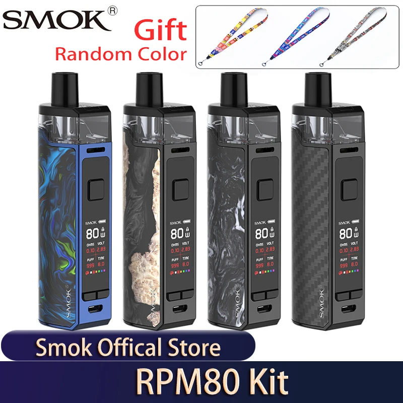 Original-SMOK-RPM80-Mod-Kit-80W-3000mAh-Battery-Top-Filling-Cartridge ...