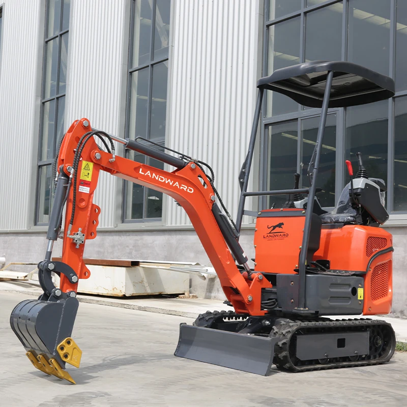 New-Design-LANDWARD-1-2-Tons-Kubota-Excavator-Machine-Mini-Excavator ...