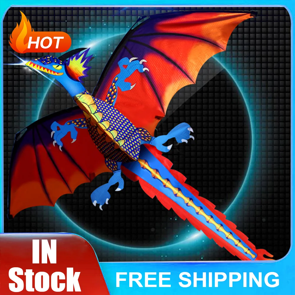Kite Flying Fun Sport Kites | Single Line Dragon Kite | Flying Dragon ...
