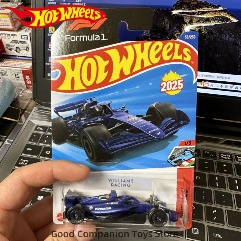 Original Hot Wheels Cars 2025E F1 Williams Racing 1/64 Racing Diecast ...