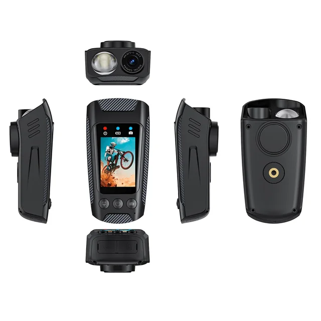 Waterproof Cycling Camera With 2 Inch IPS Screen 4K 60FPS Cycling ...
