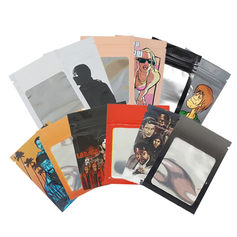 7x10cm-Edible-Gummies-Cookie-Package-1g-Waterproof-Plastic-Food-Storage ...