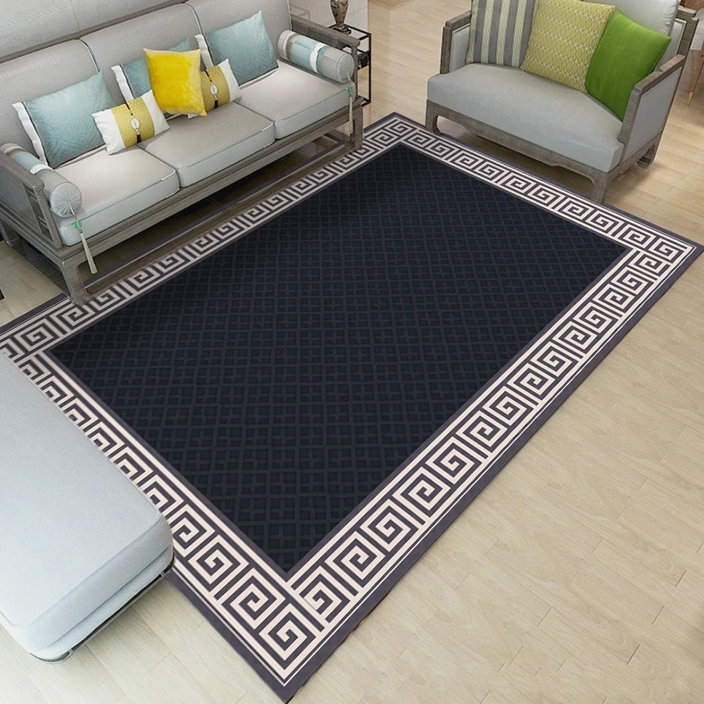 Modern Black Carpet Texture