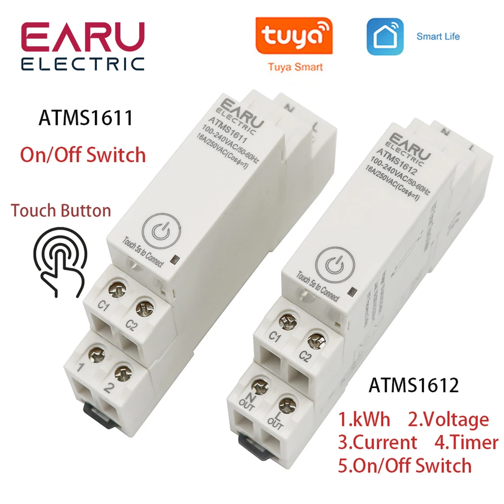 Din Rail Wifi Smart Energy | Din Rail Wifi Relay Switch | Circuit ...