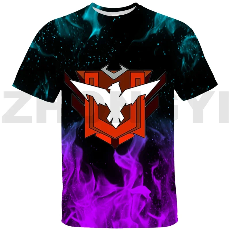 Casual-Free-Fire-Garena-Game-3D-T-shirt-for-Men-Harajuku-Anime-Tshirt ...