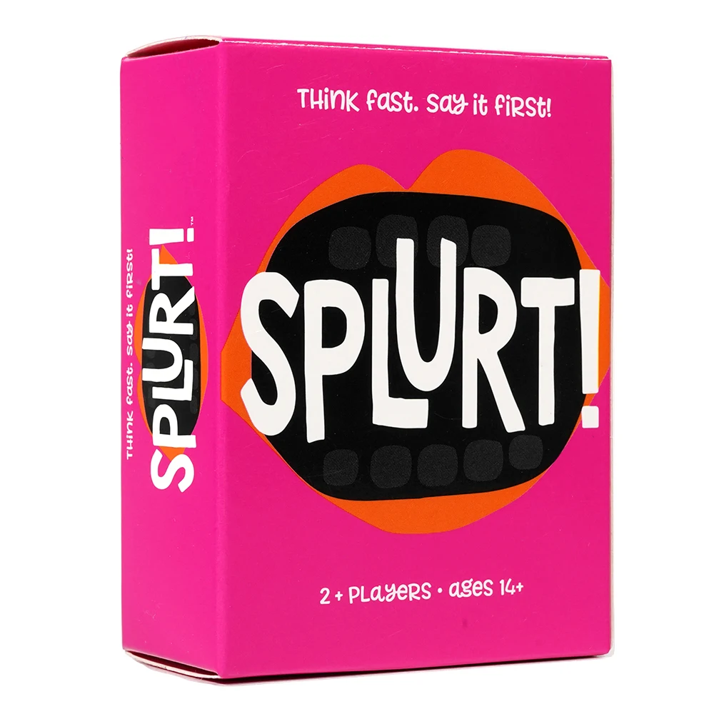 Splurt-juego-de-cartas-port-til-para-fiesta-juego-de-mesa-rosa-Think ...