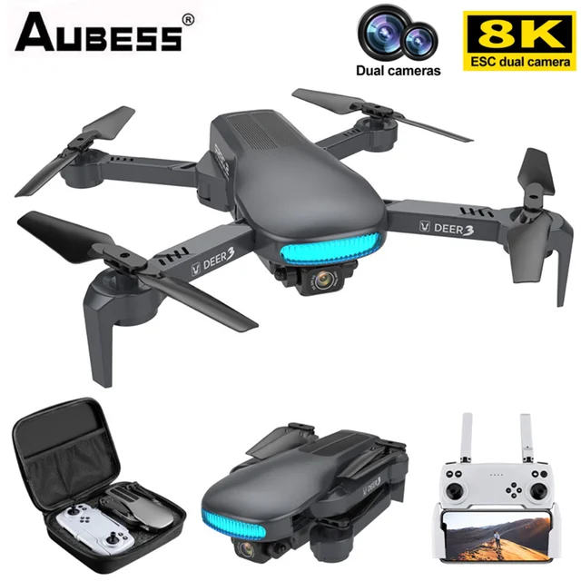 K911 MAX GPS Drone 4K Professional Obstacle Avoidance 8K Dual HD Camera – 5 Star Drones
