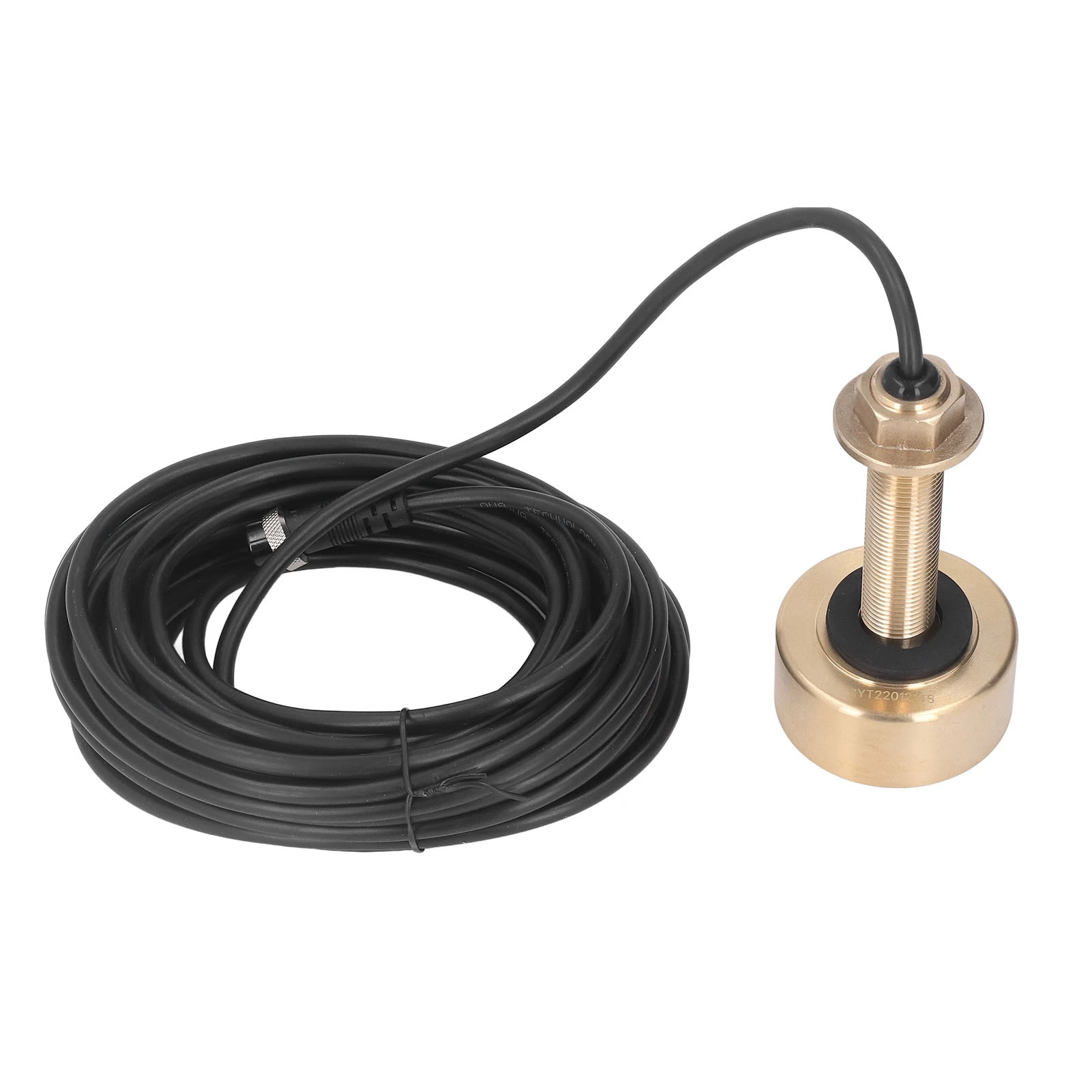 Fishing-Water-Temp-Sensor-Fish-Finder-Transducer-Bronze-Housings-3-Pin ...