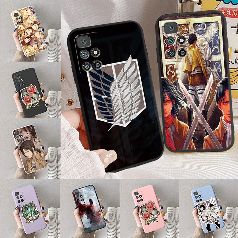 Xiaomi Redmi Note Case Anime Attack Titan | Case Redmi Note 7 Anime ...