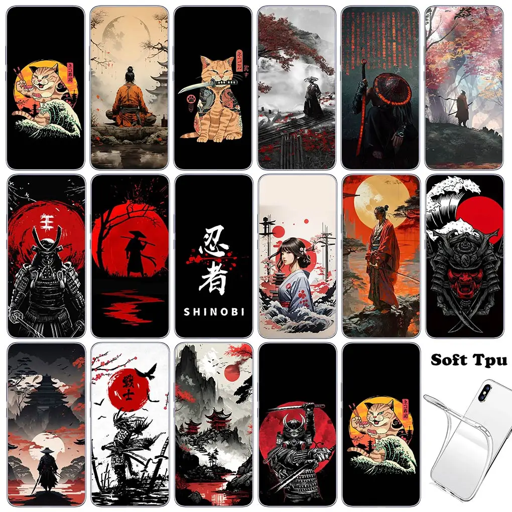 Bushido Japan Samurai Ninja TPU Phone Case Cover Casing for Samsung M23 ...