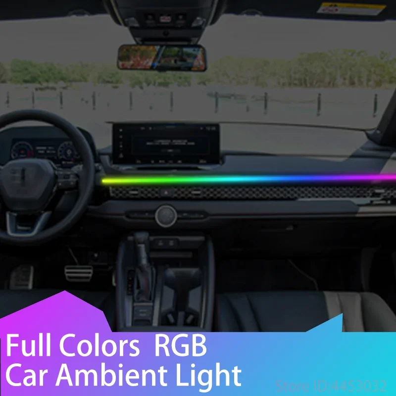 Universal For Honda Civic Accord CR-V HRV Jazz Vezel LED Car Ambient ...