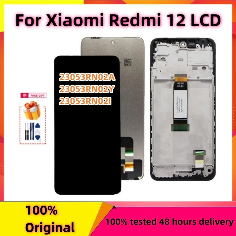 Original-6-79-For-Xiaomi-Redmi-12-23053RN02A-LCD-Display-Touch-Screen ...