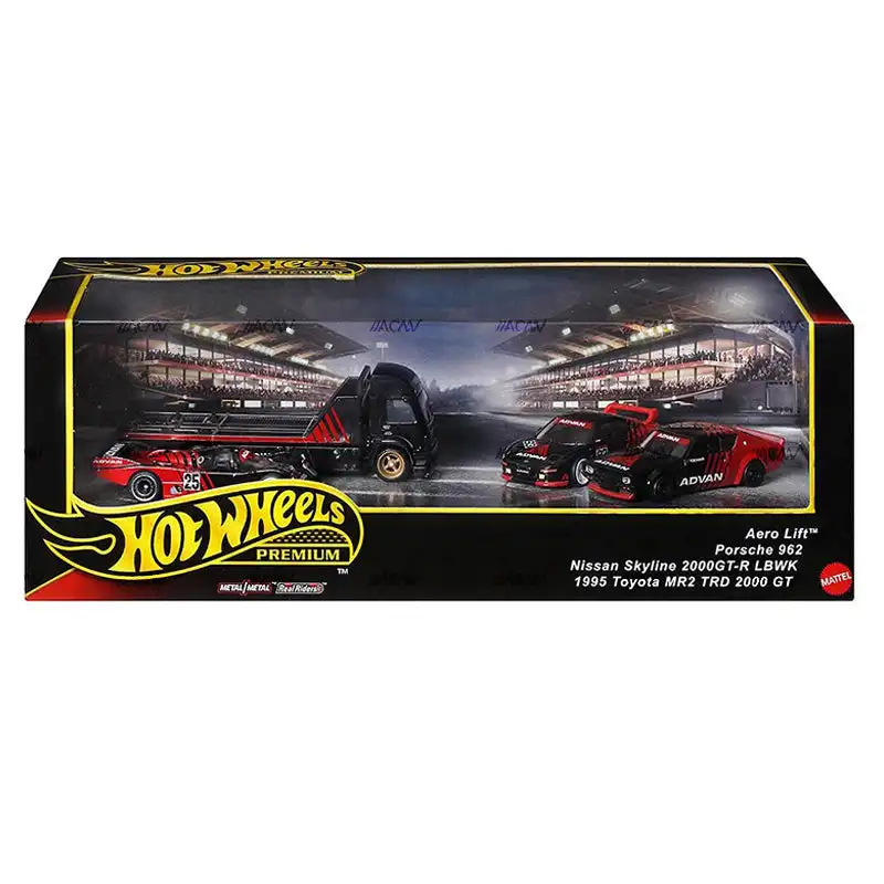Original Hot Wheels Premium Collector Display Sets 3 Cars & 1 ...