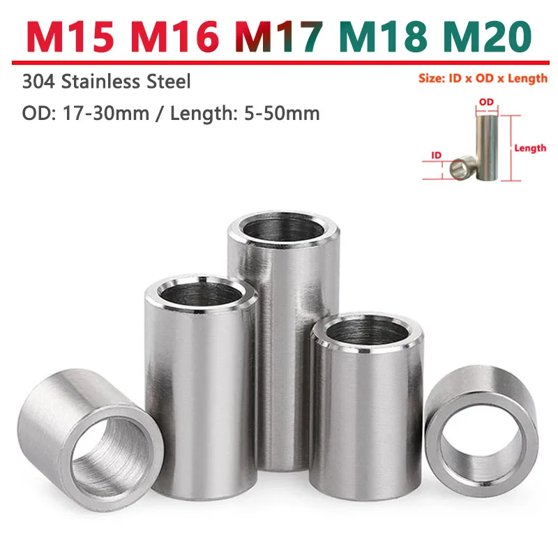 M15-M16-M17-M18-M20-304-Stainless-Steel-Bushing-Washer-Gasket ...