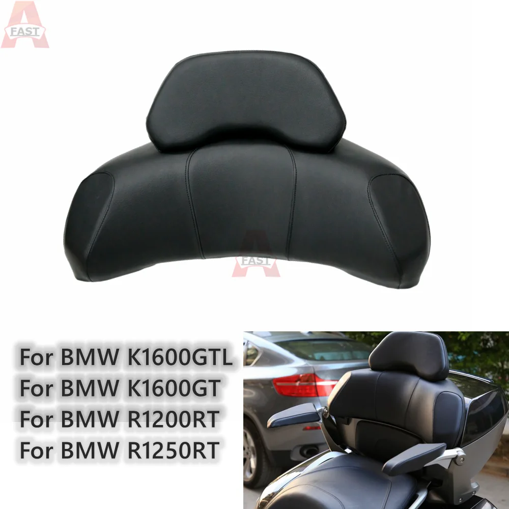 Motorcycle-Rack-Support-Passenger-Saddlebag-Cushion-Pad-Pillion-Rear ...