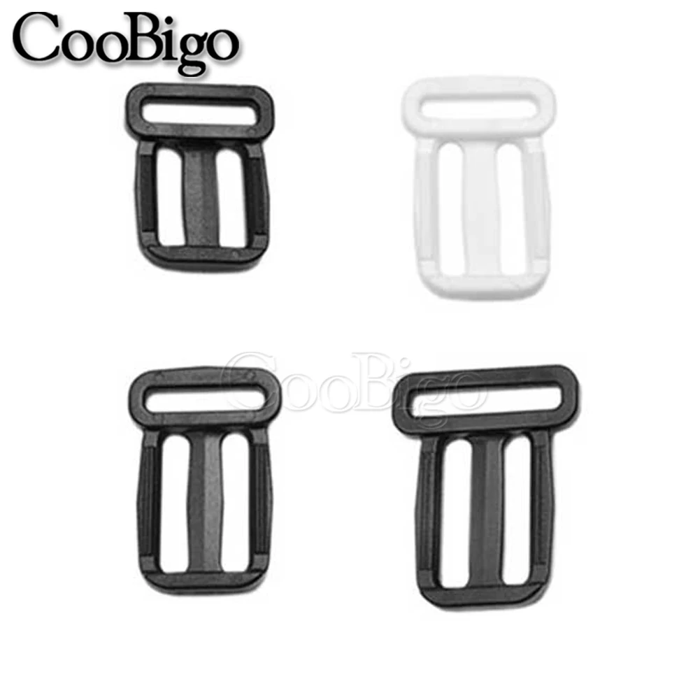 10pcs Plastic Slider Tri Glide Adjust Ladder Lock Buckles Hardware for ...