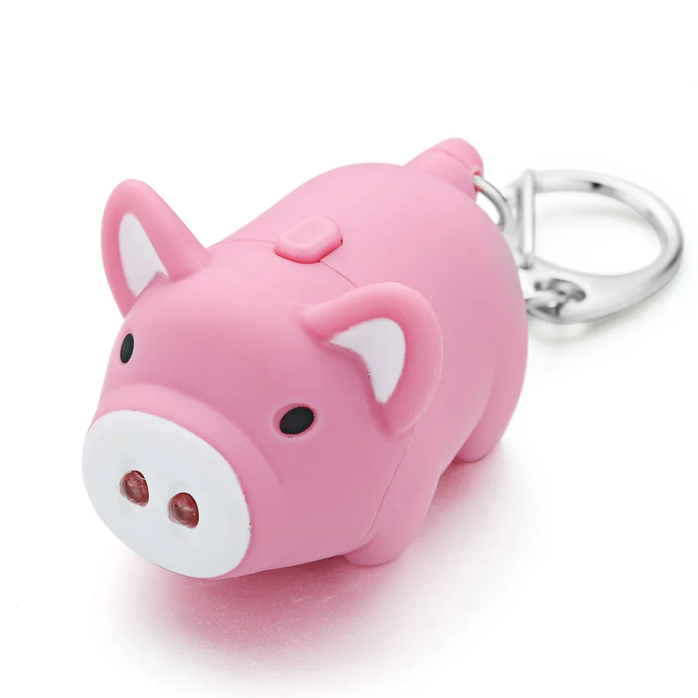1Pc-Cute-Cartoon-Pig-Led-Keychains-with-Sound-Flashlight-Creative-Kids ...