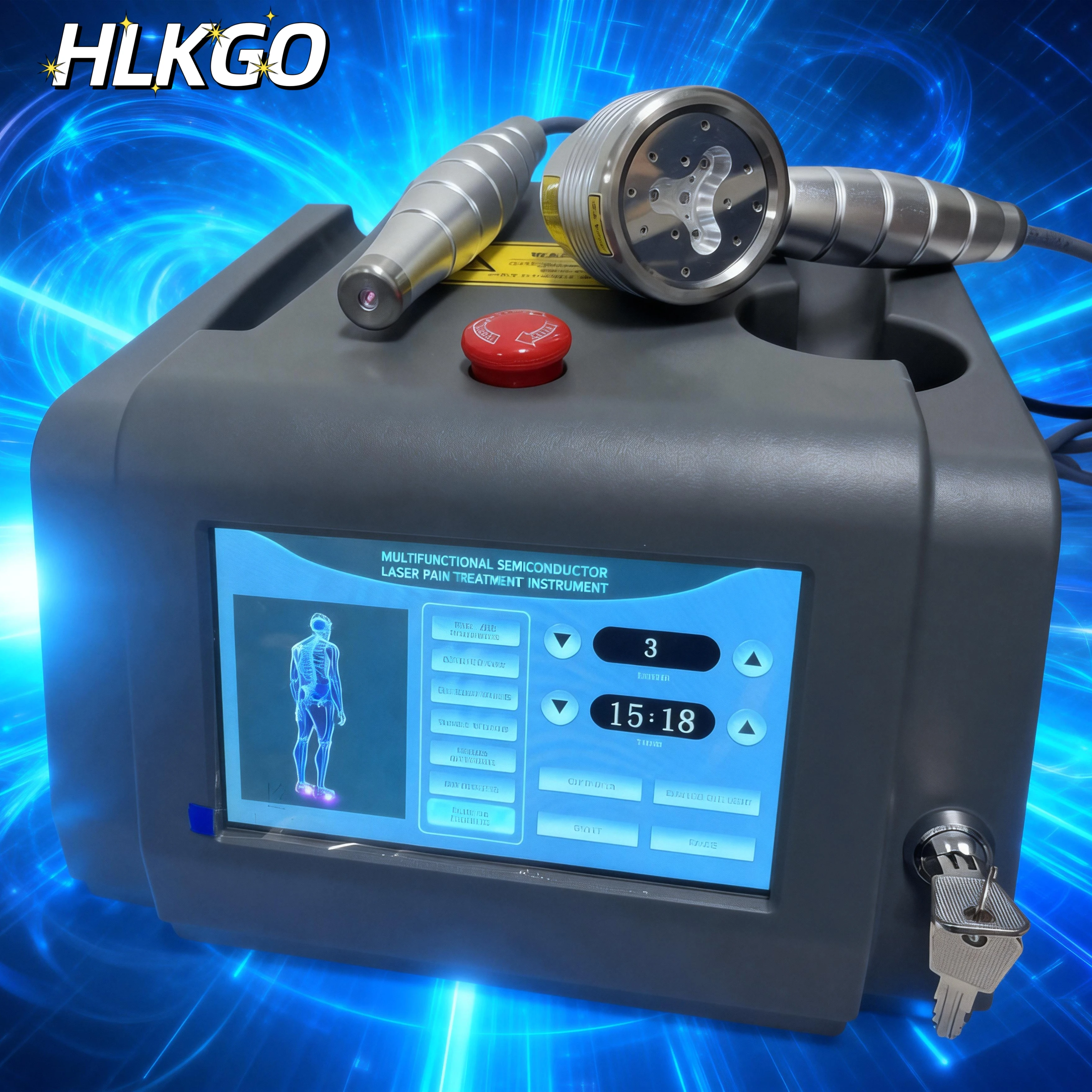Advanced 808nm 650nm Dual Diode Cold Laser for Chronic Pain Physical ...