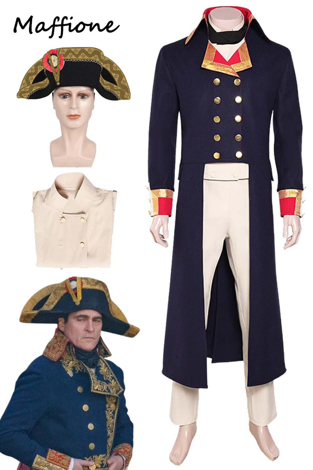 Napoleon-Cosplay-Men-Fantasy-Hat-Outfit-2023-Movie-Napoleon-Disguise ...