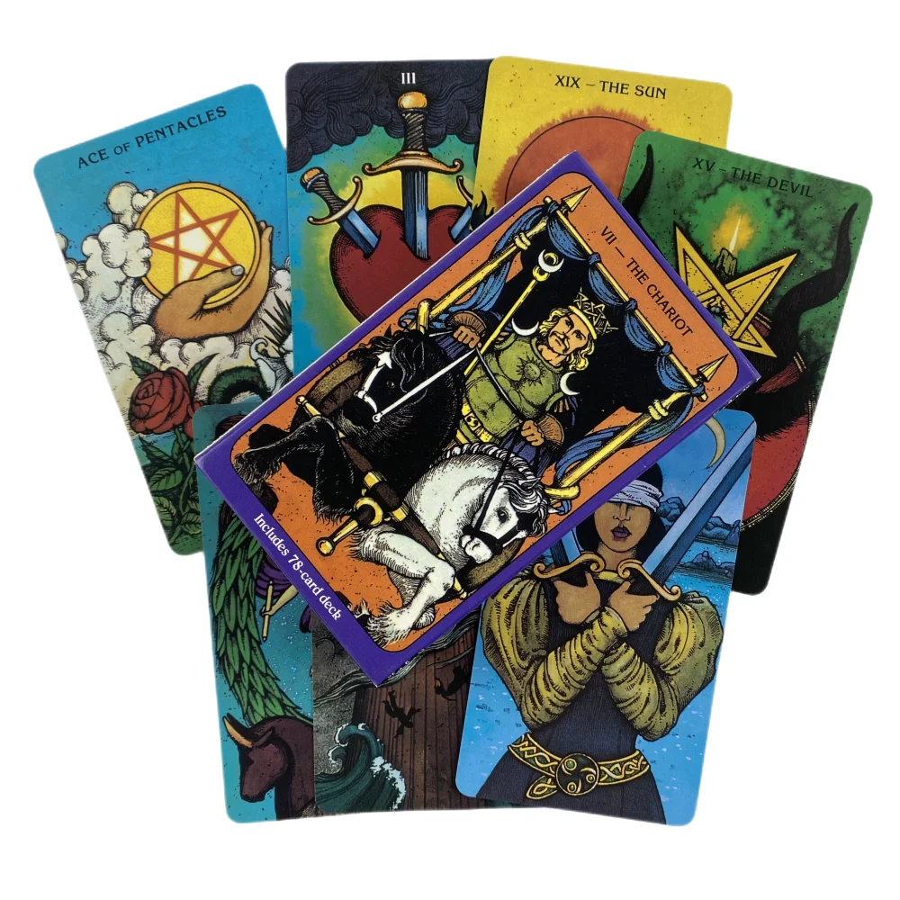 Morgan-Tarot-Cards-Divination-Deck-English-Versions-Edition-Oracle ...
