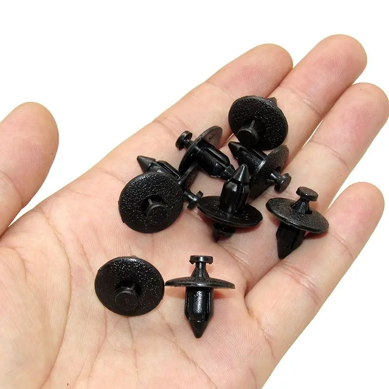 10Pcs For Volvo Plastic Rivet Fastener Clips For trim panels bumper ...
