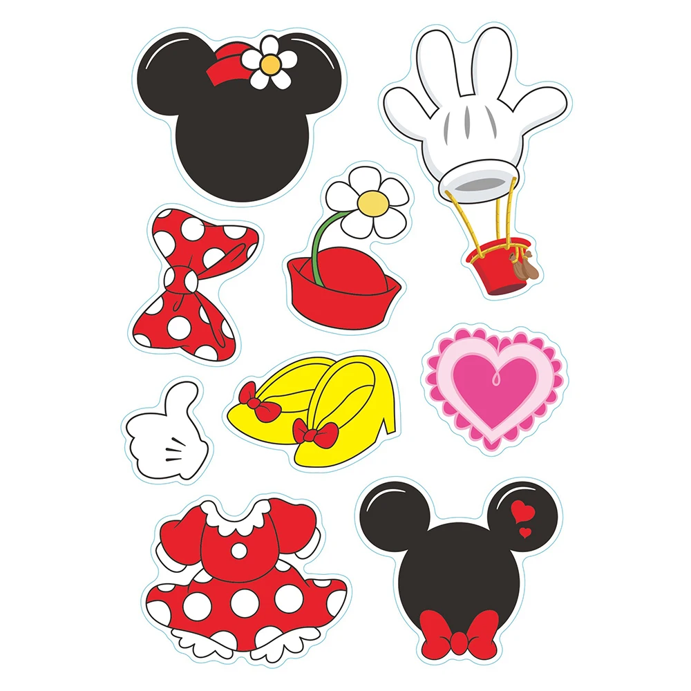 Mickey Mouse Body Parts