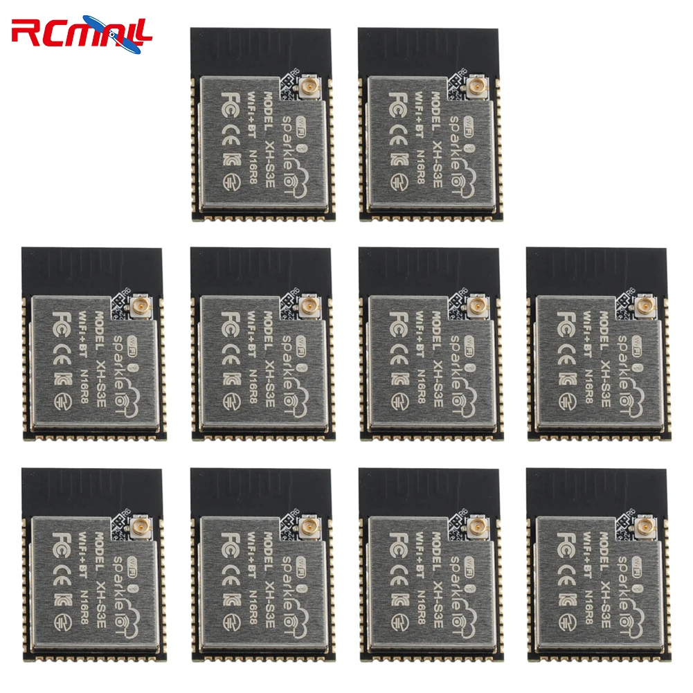 RCmall-10pcs-XH-S3E-N16R8-WiFi-BT-BLE-Module-16MB-Flash-Compatible-with ...