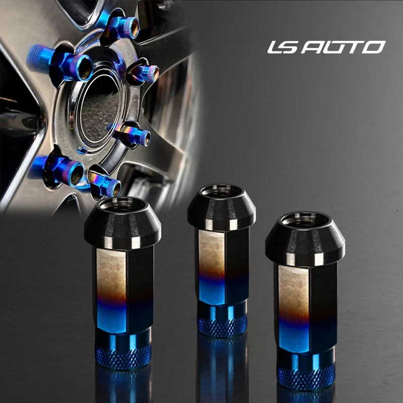 LS-AUTO-Titanium-Alloy-Burnt-Wheel-Nuts-Wheel-Titanium-Lug-Nuts-M12x1-5 ...