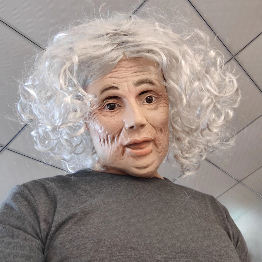 1PC-Old-Lady-Masks-Halloween-Realistic-latex-Cosplay-Party-Wrinkled ...