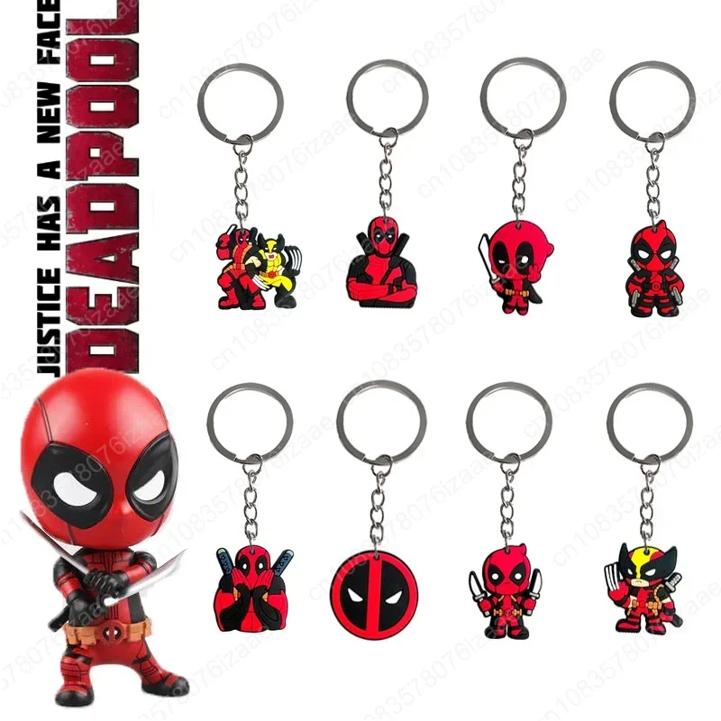 1PCS-PVC-Keychains-Disney-Deadpool-and-Wolverine-Key-Chains-for-Car ...