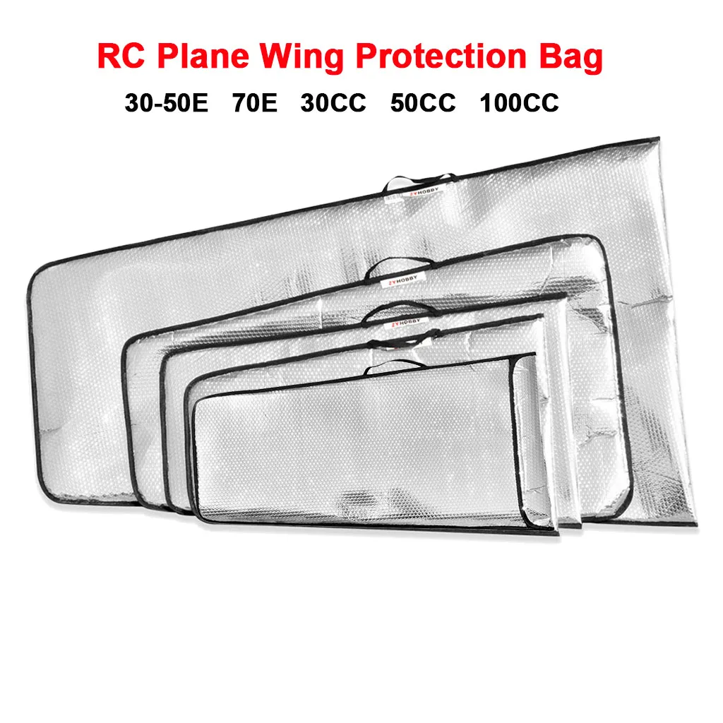 1Pcs-RC-Fixed-Wing-Model-Glider-Wing-Protection-Bag-Double-Layer-Bubble ...