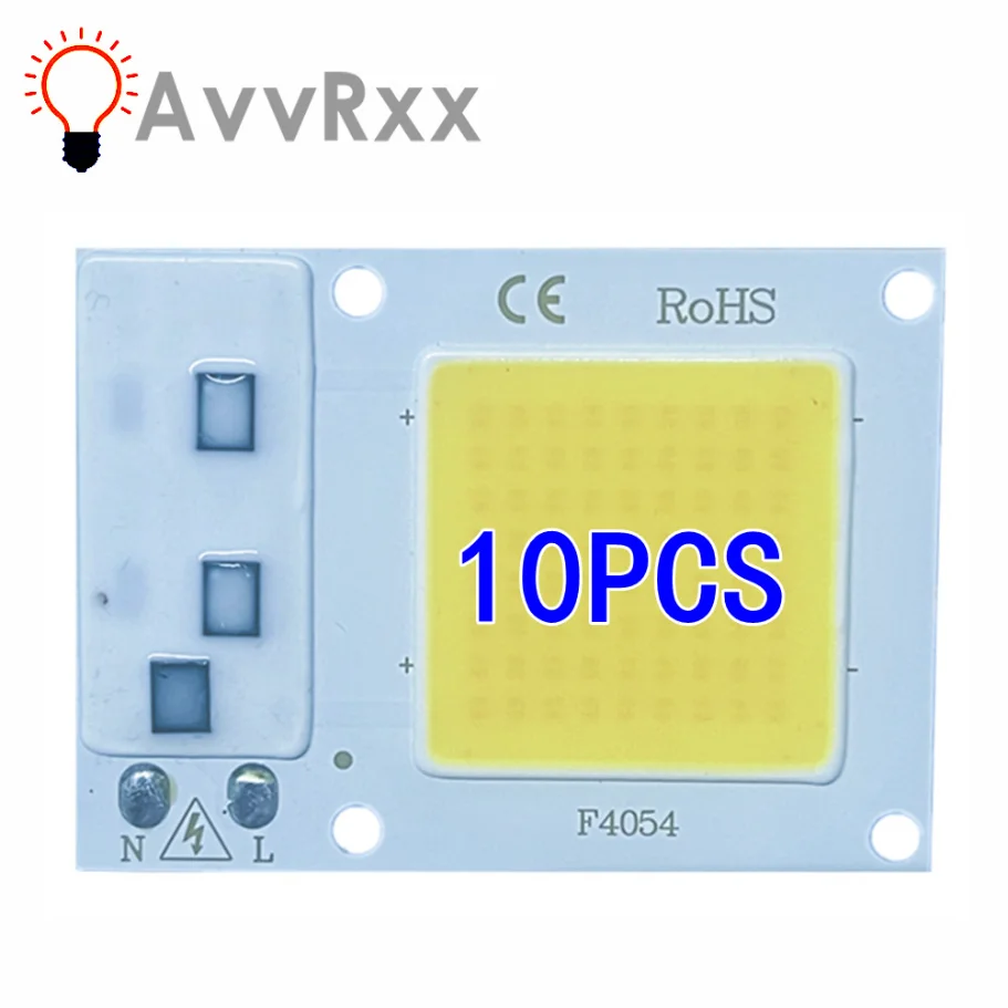 10pcs 110V 220V LED 칩 10W 20W 30W COB 칩 필요 없음 드라이버 LED 램프 비즈 투광 조명 스포트라이트 Lampada DIY 조명 ...